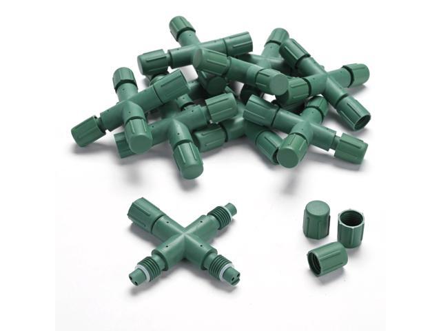 Click here for DELight 10Pcs IP65 Waterproof Wire Connectors 4 Wa... prices
