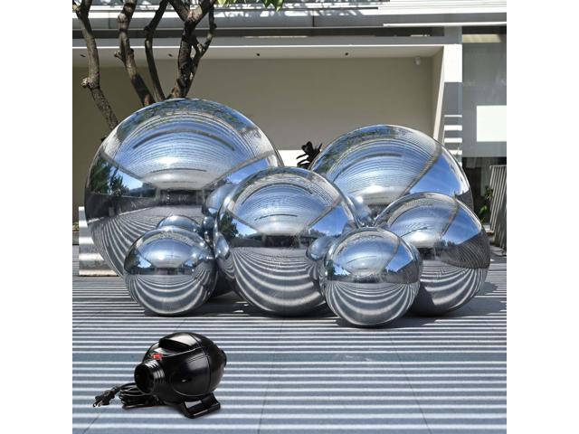 Click here for Yescom 6PCS Big Shiny Inflatable Mirror Ball Set G... prices