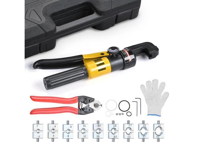 Click here for Yescom Hydraulic Wire Crimping Tool with Cable Cut... prices