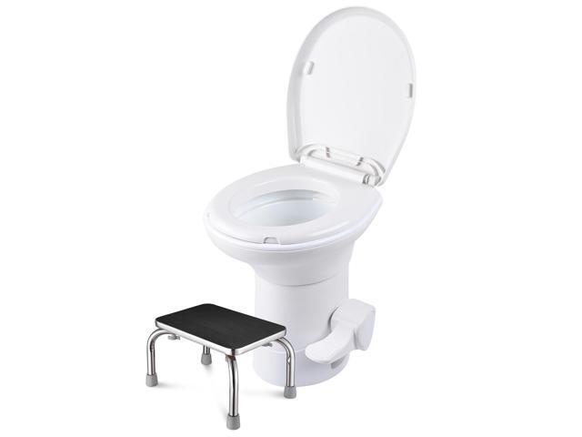 Click here for Yescom RV Toilet Porcelain Enamel Gravity Flush w/... prices