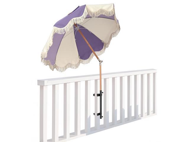 Click here for LAGarden 6Ft Vintage Floral Fringe Umbrella w/ Dec... prices