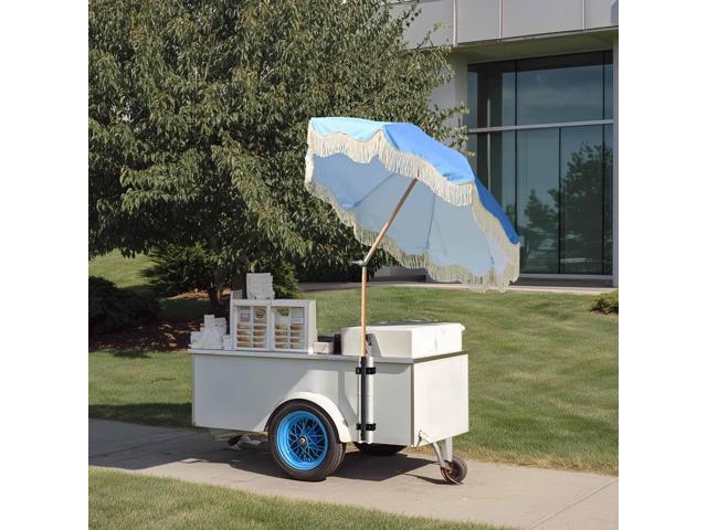 Click here for LAGarden 6Ft Vintage Floral Fringe Umbrella w/ Dec... prices