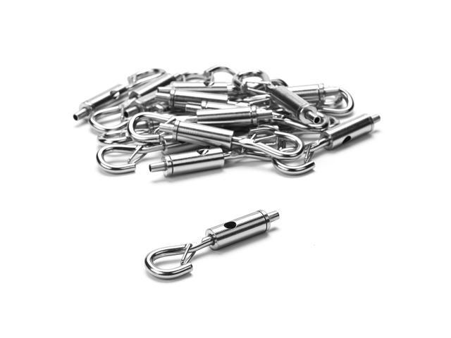 Click here for Yescom 20PCS Steel Wire Rope Hanger for 1/16 Steel... prices