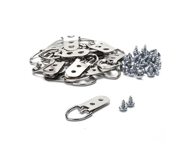 Click here for Yescom 20PCS D Ring Picture Hangers with Screws Do... prices