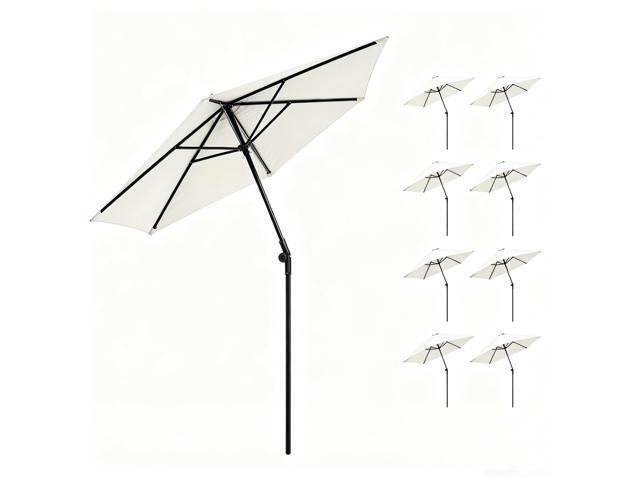 Click here for Yescom 9Set 7.5Ft Tilted Outdoor Patio Umbrella  P... prices