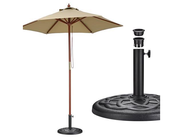 Click here for Yescom 7 Solid Wood Patio Umbrella w/ Retro Base 6... prices