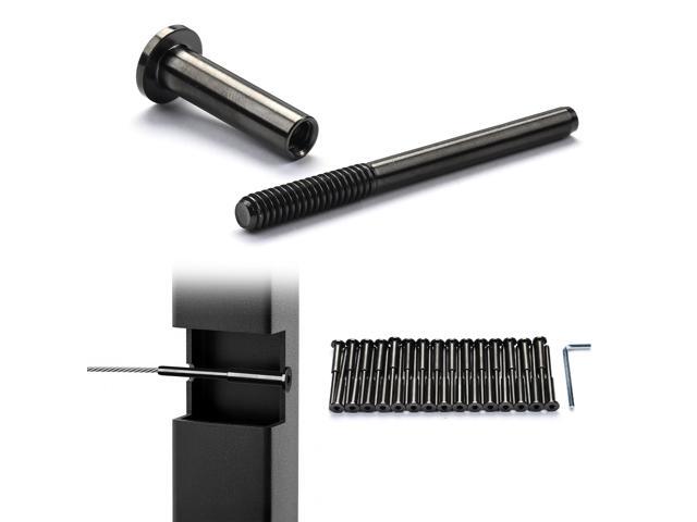 Click here for Yescom 1/8 Cable Railing Hardware Invisible Receiv... prices