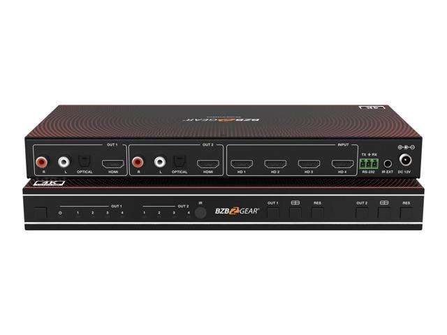 Click here for BZBGEAR 4x2 4K UHD HDMI Seamless Switcher Quad Mul... prices