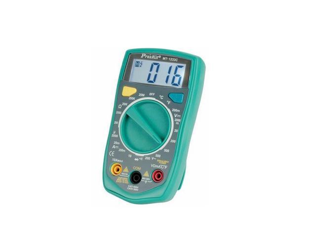 Click here for Proâ€skit MT-1233C-C 3 1/2 Digital Multimeter DC A... prices