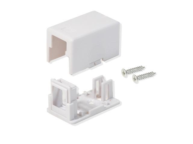 Click here for 15 Pack Surface Mount Box 1 Port Single Hole Keyst... prices