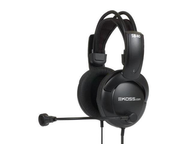 Click here for koss sb40 stereophone w/dynamic mic prices