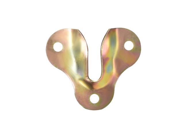 Click here for Flush Mount Bracket  50x43mm Yellow Zinc Plated Wa... prices