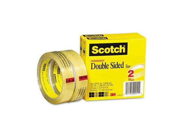 Click here for Scotch Double-Sided Tape 3/4 x 1296 3 Core Transpa... prices