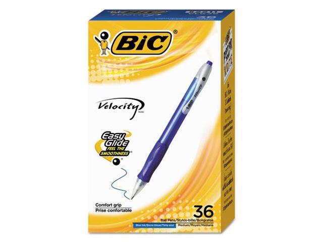 Click here for BIC Velocity Retractable Ball Pen Blue Ink 1 mm 36... prices