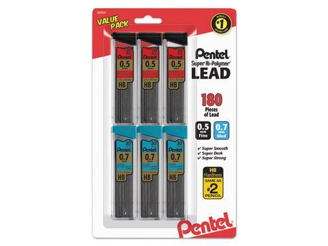 Click here for Pentel C257BPHB6 Super Hi-Polymer Lead Refills  0.... prices