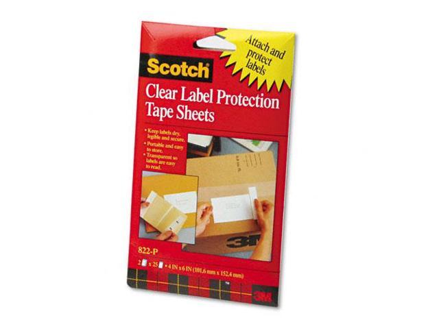 Click here for 3M 822P Heavyweight 4 x 6 Clear Label Protector Ta... prices