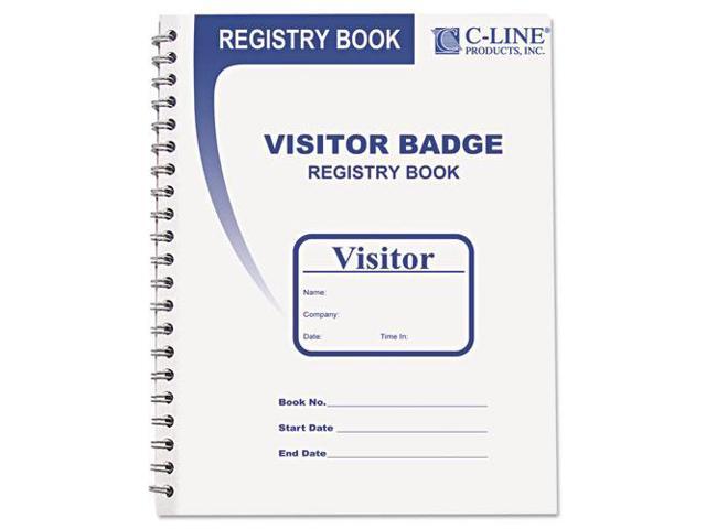 Click here for Visitor Badges With Registry Log  2 X 3 1/2  White... prices