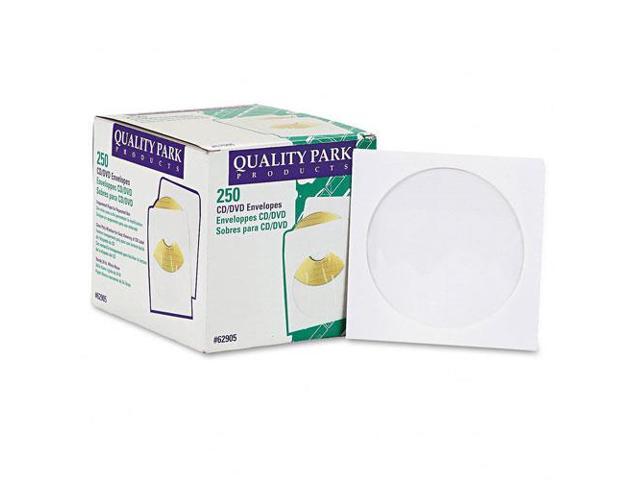 Click here for Quality Park 62905 CD/DVD Sleeves White 250 per Bo... prices