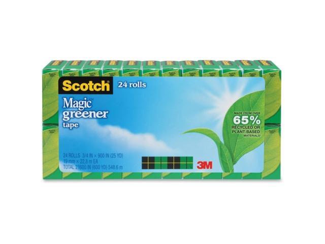 Click here for Scotch Magic Greener Tape 3/4 x 900 1 Core 24 Roll... prices