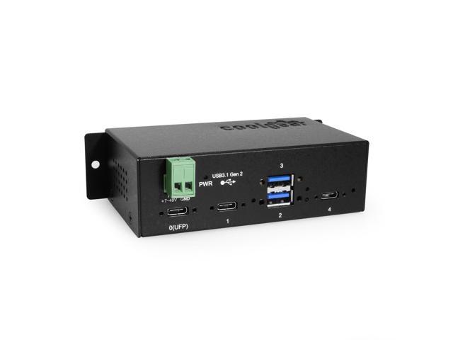 Click here for Coolgear 4 Port Industrial USB 3.2 Gen 2 Type-C Hu... prices
