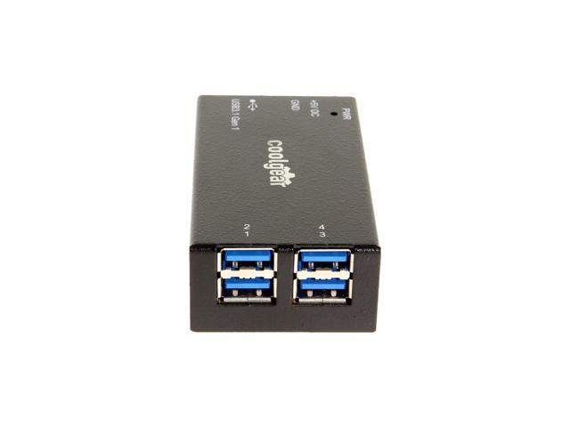 Click here for Coolgear 4 Port USB 3.1 Micro Hub with Surge Prote... prices