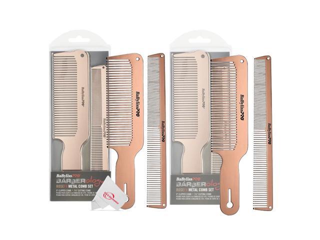 Click here for Two Pcs BaByliss Pro Barberology RoseFX Metal Comb... prices