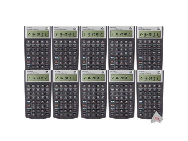 Click here for HP Ten Packs HP 10bII+ Financial Calculator Black prices
