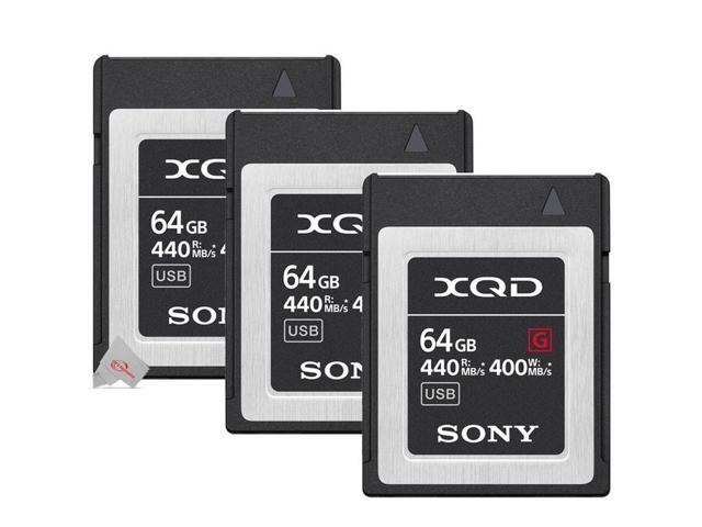 Click here for Three Pcs Sony 64GB G Series XQD Memory Card prices
