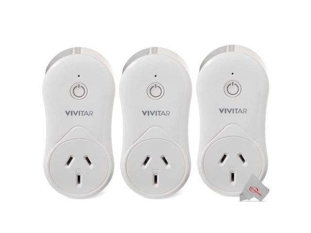 Click here for 3x Vivitar Smart Home Wi-Fi Outlet + USB Port Comp... prices