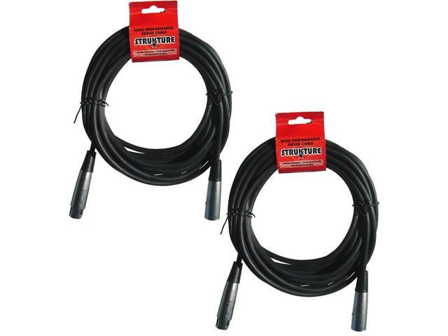 Click here for 2x Sturkture XLR Microphone Cable Male to Female 6... prices