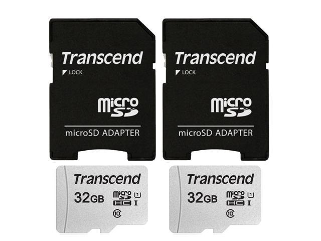 Click here for 2 Packs Transcend 32GB MicroSD 300s 100MB/s Class... prices