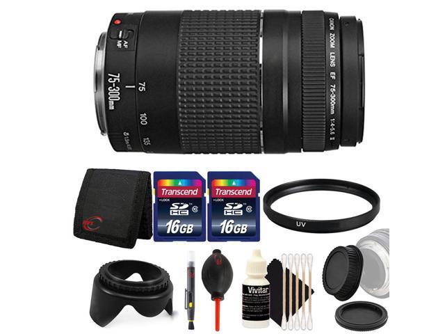 Click here for Canon EF 75-300mm f/4-5.6 III Lens + 32GB Deluxe A... prices
