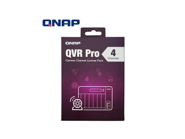 Click here for QNAP LIC-SW-QVRPRO-4CH QNAP QVR Pro 4 Channel Lice... prices