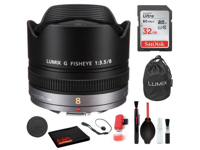 Click here for Panasonic Lumix G Fisheye 8mm f/3.5 Lens with Bund... prices
