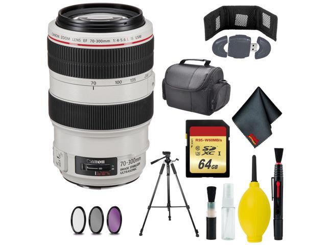 Click here for Canon EF 70-300mm f/4-5.6L IS USM Lens - Memory Ca... prices