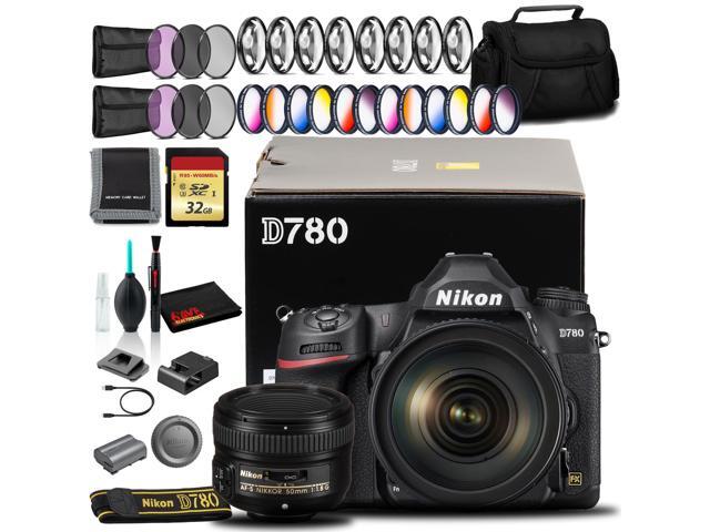 Click here for Nikon D780 DSLR Camera with 24-120mm  50mm Lens  3... prices