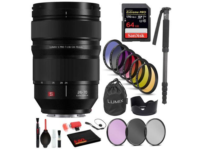 Click here for Panasonic Lumix S PRO 24-70mm f/2.8 Lens with Bund... prices