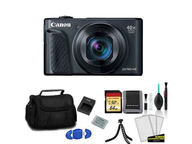 Click here for Canon PowerShot SX740 HS Digital Camera (Black) wi... prices