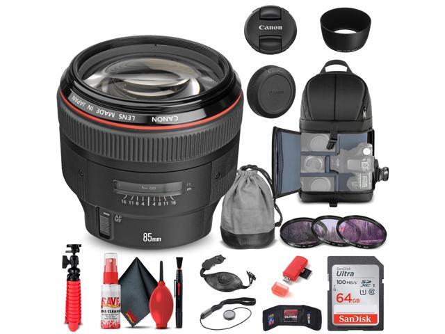 Click here for Canon EF 85mm f/1.2L II USM Lens (1056B002) + Filt... prices
