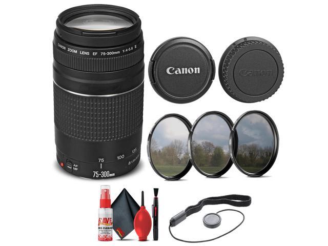 Click here for Canon EF 75-300mm f/4-5.6 III Lens (6473A003) + Fi... prices