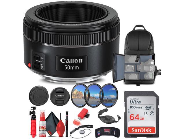 Click here for Canon EF 50mm f/1.8 STM Lens (0570C002) + Filter +... prices