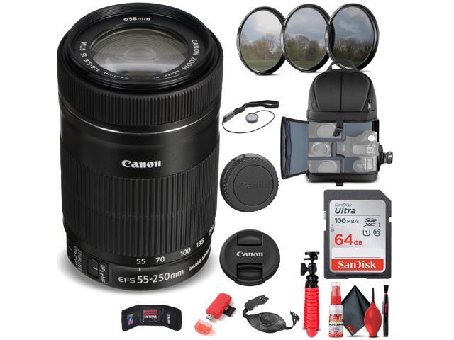 Click here for Canon EF-S 55-250mm f/4-5.6 IS STM Lens (8546B002)... prices