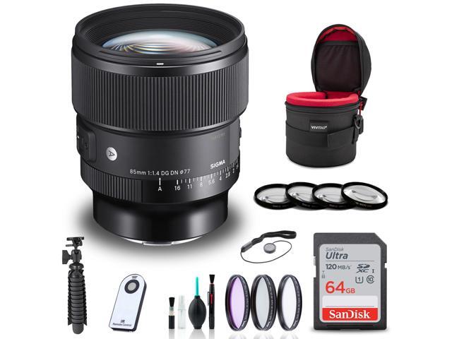 Click here for Sigma 85mm f/1.4 DG DN Art Lens for Sony E + 64GB... prices