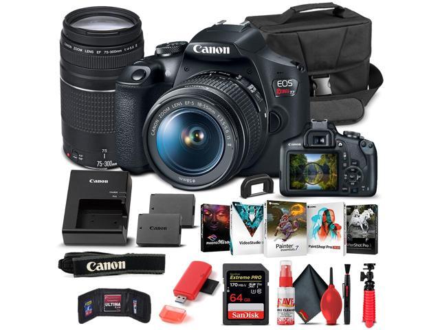 Click here for Canon EOS Rebel T7 DSLR Camera W/ 18-55mm and 75-3... prices