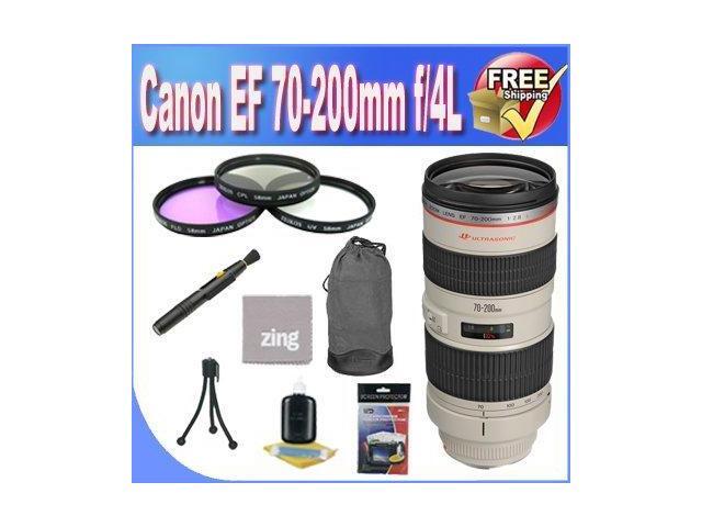 Click here for Canon EF 70-200mm f/4L USM Telephoto Zoom Lens + 3... prices