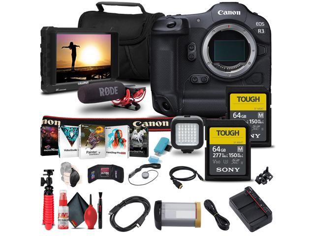 Click here for Canon EOS R3 Mirrorless Camera (4895C002) + 4K Mon... prices