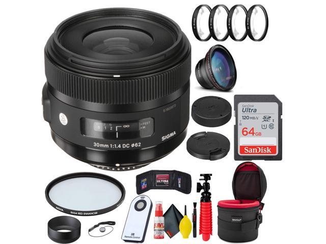 Click here for Sigma 30mm f/1.4 DC HSM Art Lens for Nikon F + 64G... prices