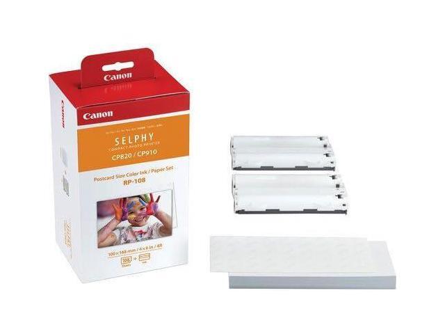 Click here for 2 Pack Canon RP-108 High-Capacity Color Ink/Paper... prices