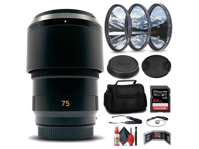 Click here for Leica APO-SUMMICRON-SL 75mm f/2 Lens for SL & T Sy... prices