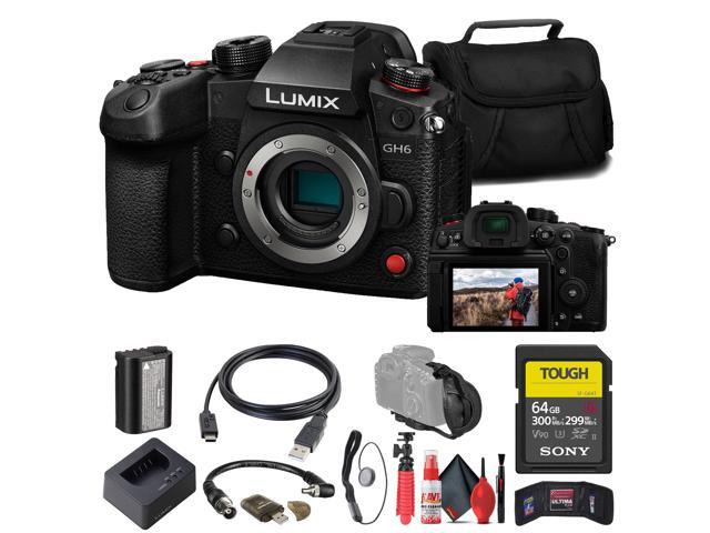 Click here for Panasonic Lumix GH6 Mirrorless Camera + 64GB TOUGH... prices